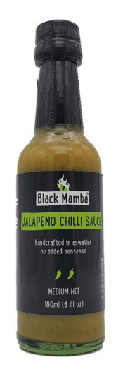Black Mamba - Jalapeno Chilli Sauce 180g – Kalahari Moon