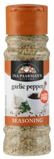 Ina Paarman Seasoning - Garlic Pepper 200ml – Kalahari Moon