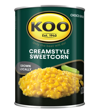 Koo Sweetcorn Cream Style 420g – Kalahari Moon