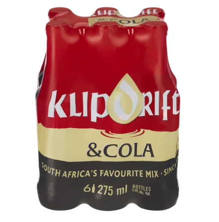 Klipdrift & Cola Bottles (6 x 275ml) – Kalahari Moon