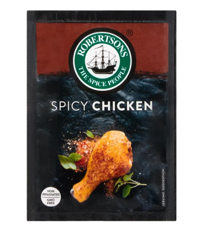 Robertsons Spicy Chicken Spice Envelope 7g – Kalahari Moon