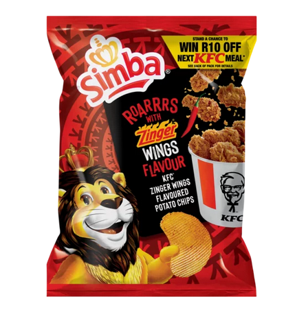 Simba KFC Zinger Wings Chips 120g – Kalahari Moon