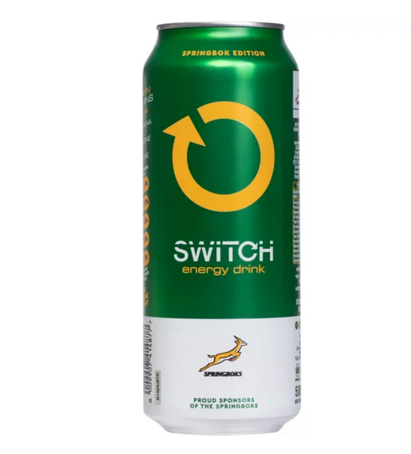 Switch Springbok Edition Energy Drink 500ml – Kalahari Moon