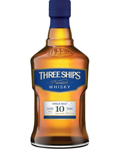 Three Ships Premium Whisky Single Malt - Aged 10 Years 750ml – Kalahari ...