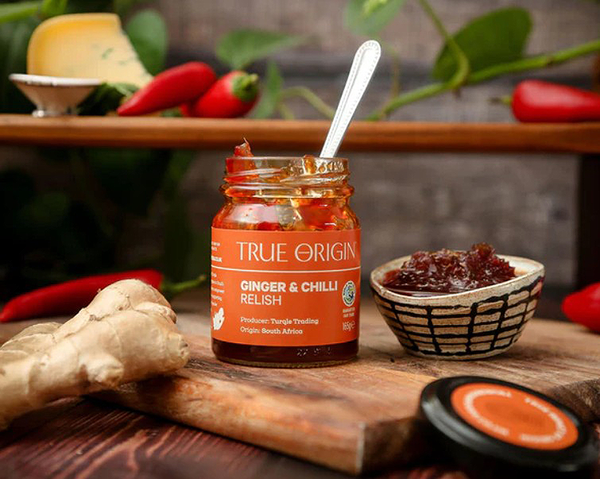 True Origin Ginger & Chilli Relish 165g – Kalahari Moon