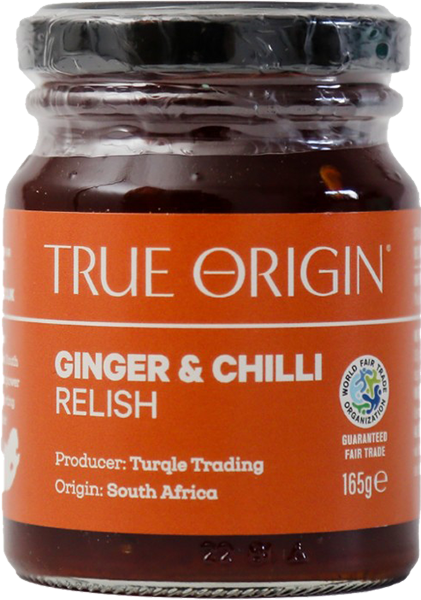 True Origin Ginger & Chilli Relish 165g – Kalahari Moon