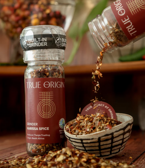 True Origin - Harissa Spice Grinder 50g – Kalahari Moon