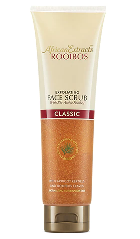 African Extracts Rooibos Exfoliating Face Scrub 150ml – Kalahari Moon
