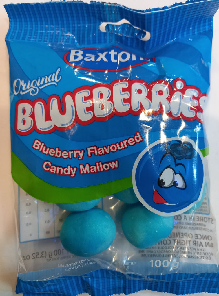 Baxtons Blueberries 100g – Kalahari Moon