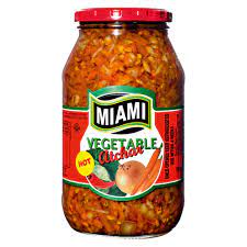 Miami Hot Vegetable Atchar 380g – Kalahari Moon