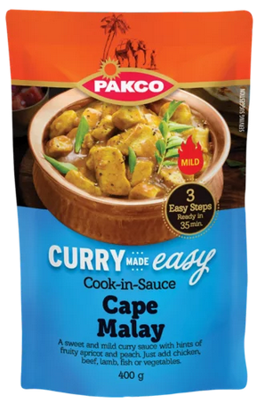 Pakco Cape Malay Cook-In-Sauce 400g – Kalahari Moon