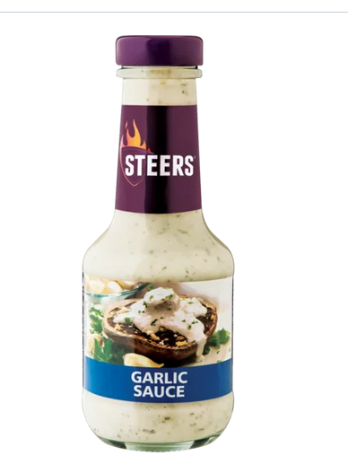 Steers Garlic Sauce 375ml – Kalahari Moon