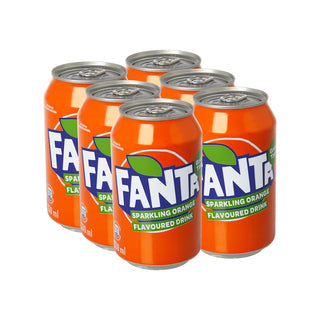 Fanta Orange 300ml Cans - Six Pack – Kalahari Moon