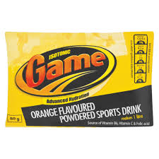Isotonic Game Powder Sachet - Orange – Kalahari Moon