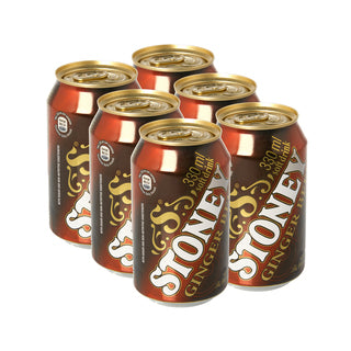 Stoney Ginger Beer 300ml Can - Six Pack – Kalahari Moon