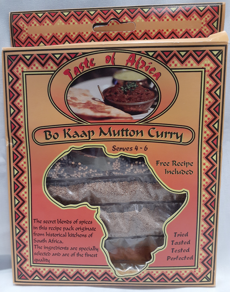 Taste of Africa Bo Kaap Mutton Curry 60g – Kalahari Moon