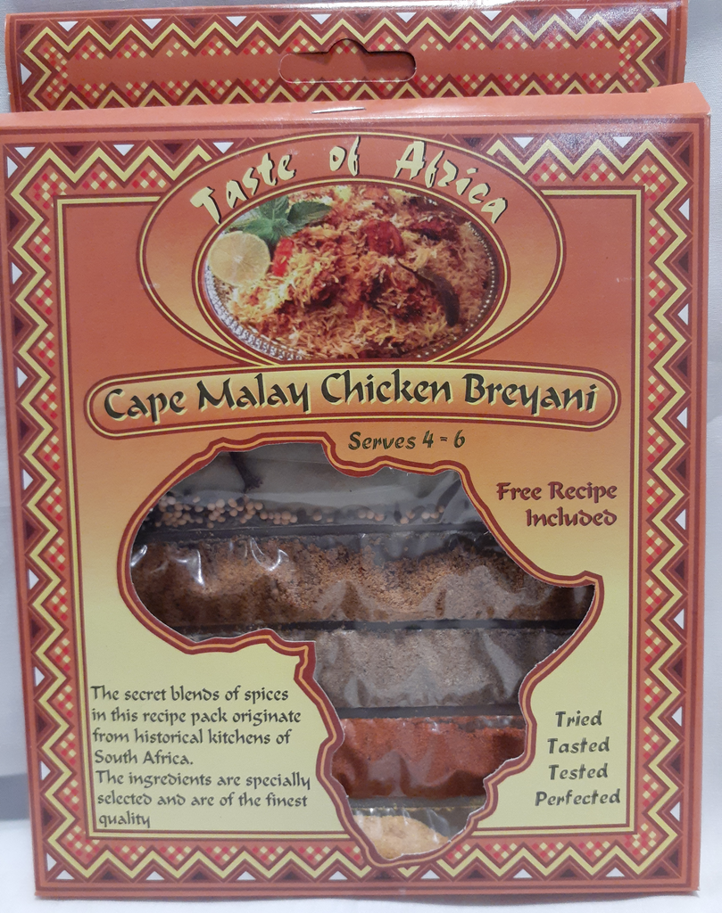 Taste of Africa Cape Malay Chicken Breyani 54g – Kalahari Moon