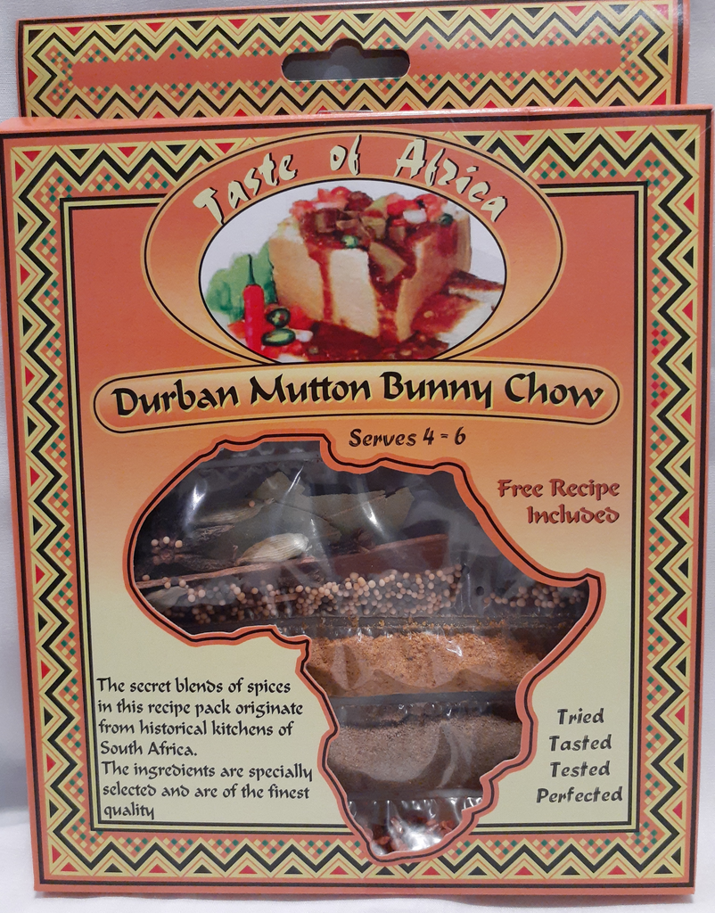 Taste of Africa Durban Mutton Bunny Chow 54g – Kalahari Moon