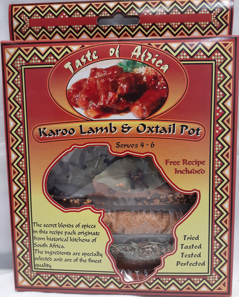 Taste of Africa Karoo Lamb and Oxtail Pot 54g – Kalahari Moon