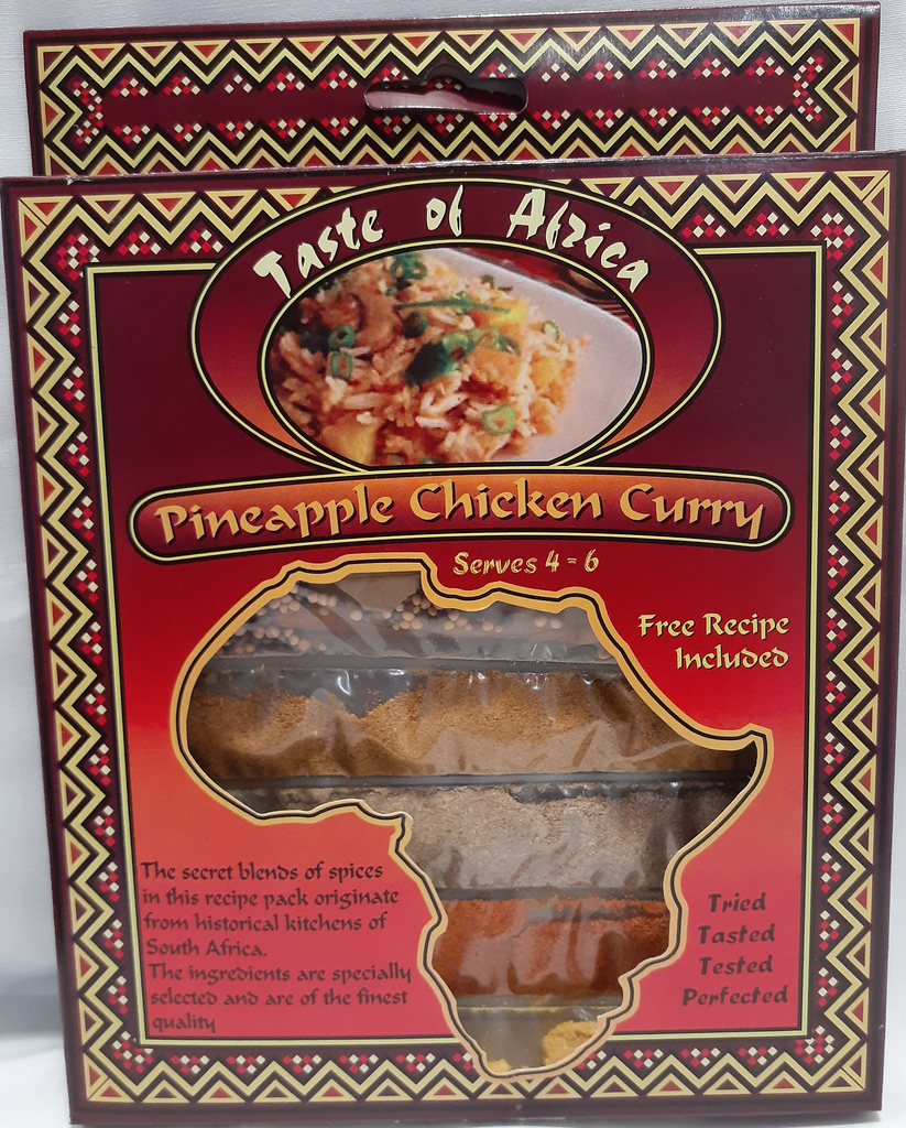 Taste of Africa Pineapple Chicken Curry 60g – Kalahari Moon